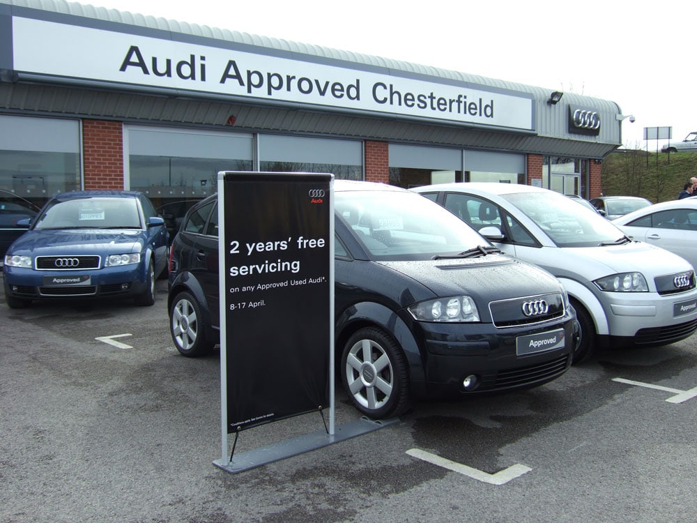 Forecourt Display - Banner Box