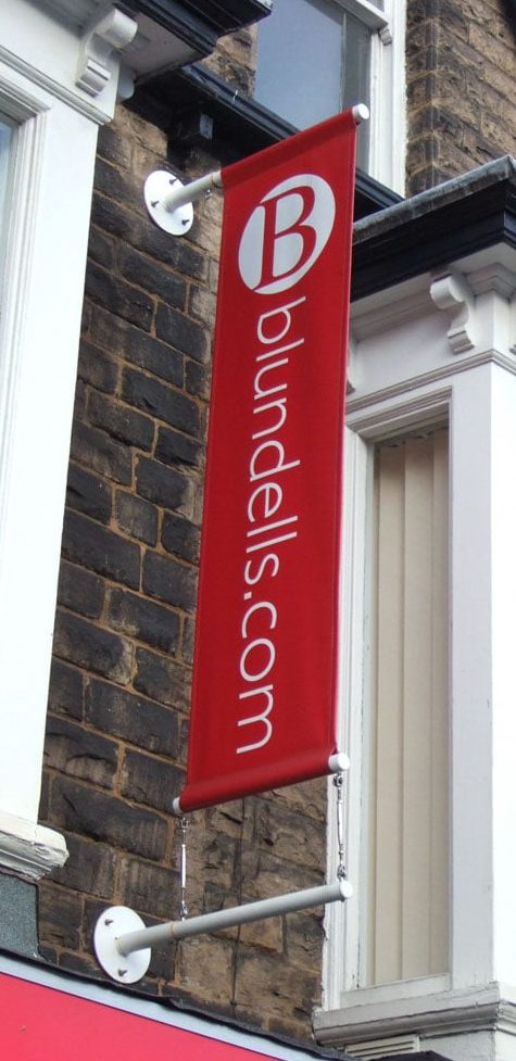 Standard Duty Wall Mount System - Banner Box