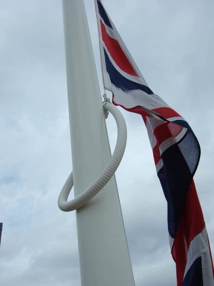 Glassfibre Flagpole - Banner Box