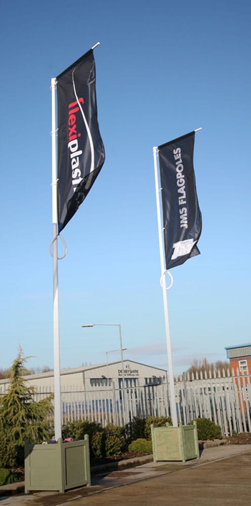 Glassfibre Flagpole - Banner Box