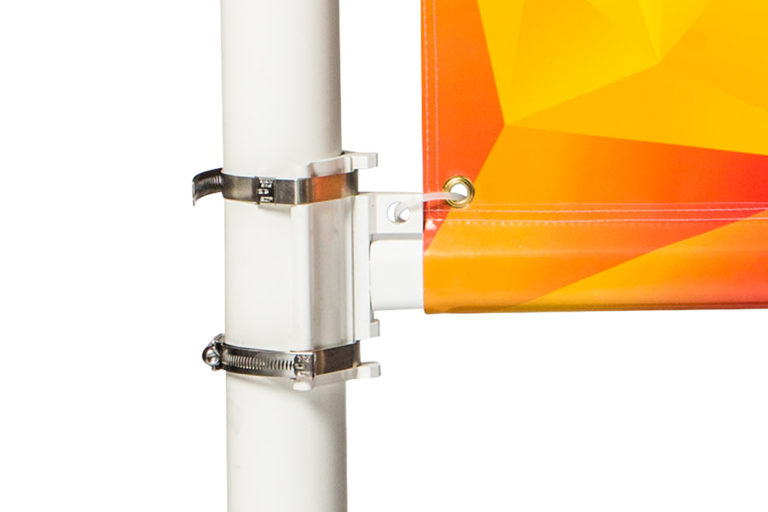 Heavy Duty Post Mount Banner System - Banner Box