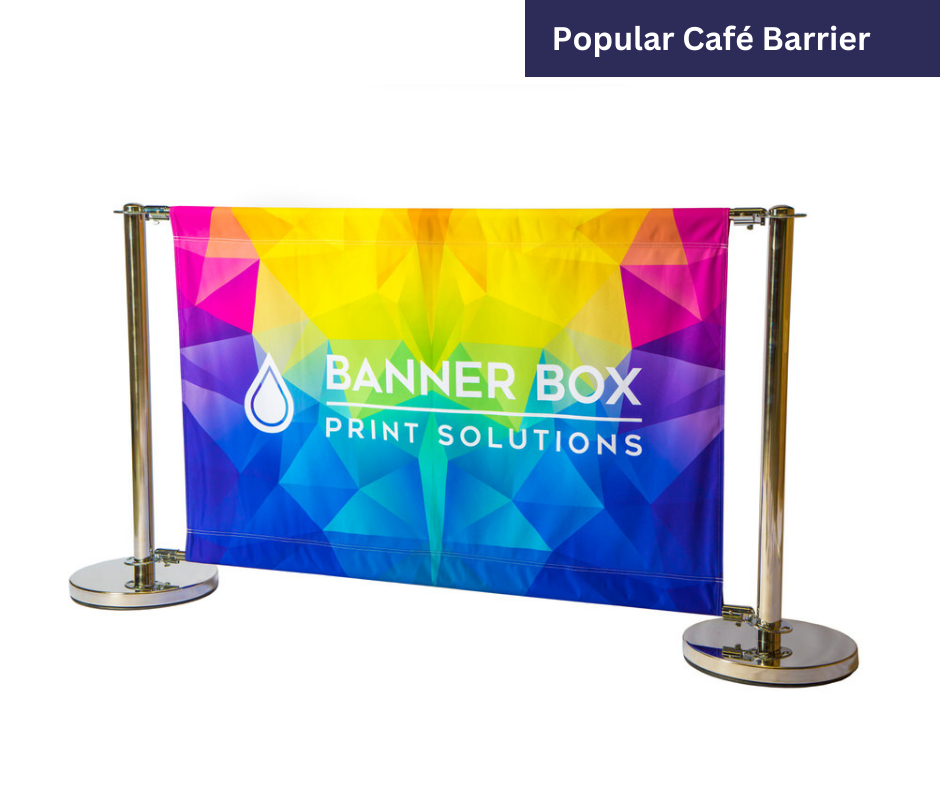 Cafe Barriers - Banner Box